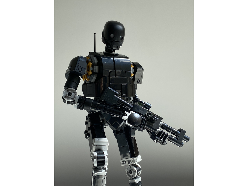 Lego Moc K 2s0 Kx Enforcer Droid By Bobbacatmocs Rebrickable Build