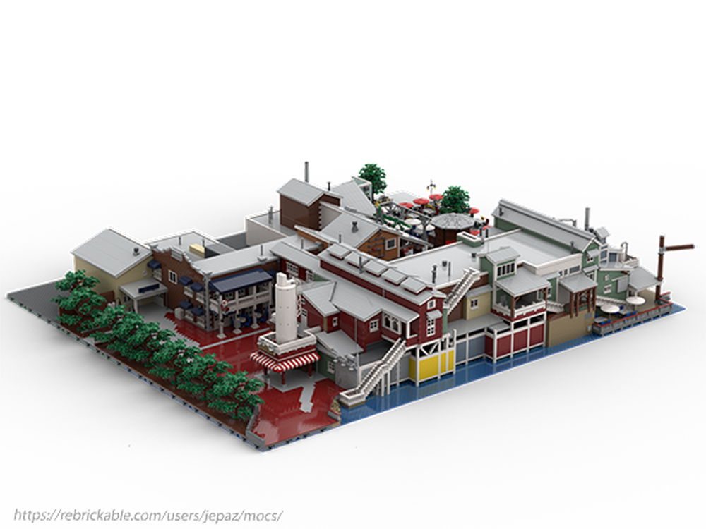 LEGO MOC Pacific Wharf - Combined Set by jepaz | Rebrickable - Build ...