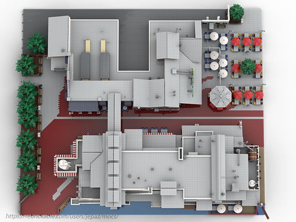Lego Moc Pacific Wharf Combined Set By Jepaz Rebrickable Build