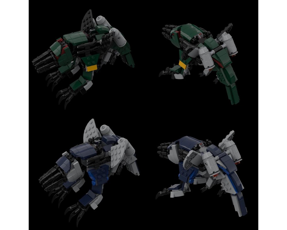 LEGO MOC Mandalorian War Basilisk by LSWfiend | Rebrickable - Build ...