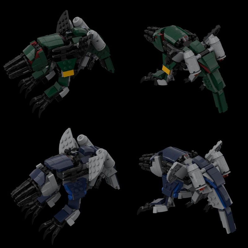 LEGO MOC Mandalorian War Basilisk by LSWfiend | Rebrickable - Build ...