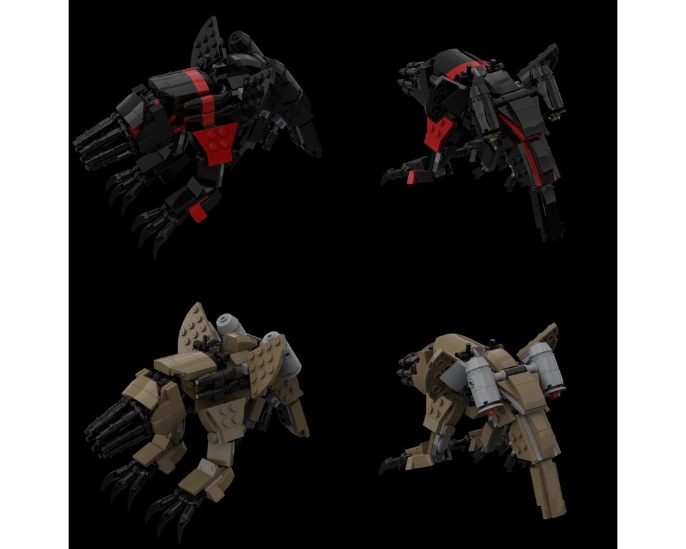 LEGO MOC Mandalorian War Basilisk by LSWfiend | Rebrickable - Build ...