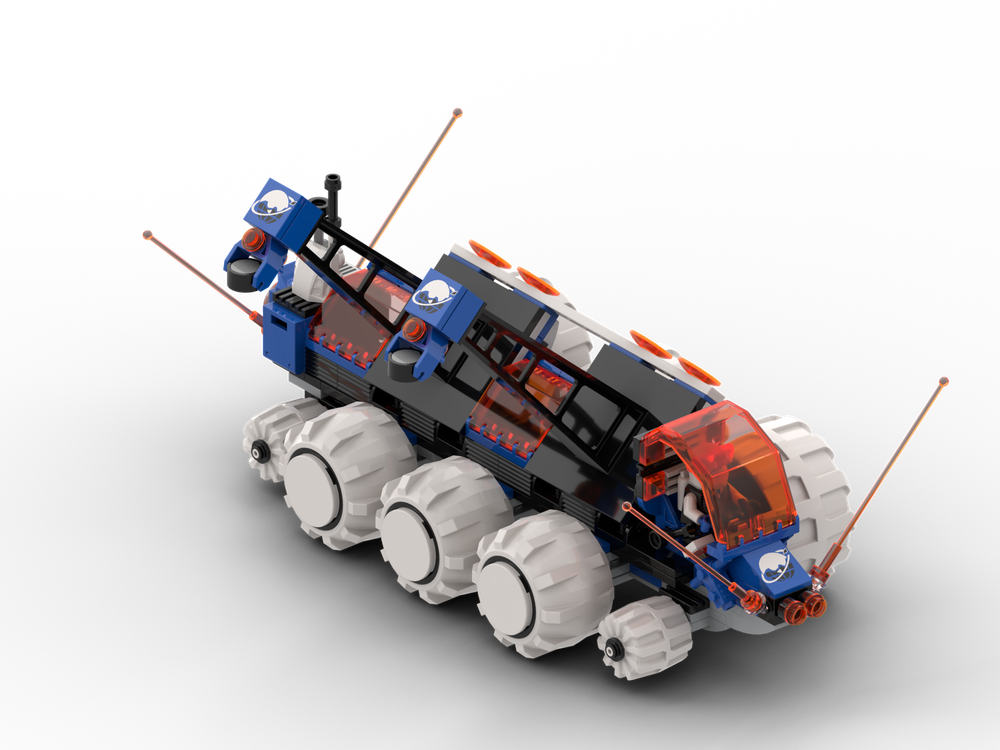 Lego Moc Ice Planet Magnetic Transport Rover By Thomusbean