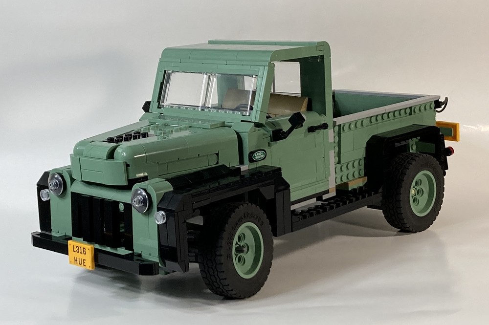 LEGO MOC 10317 Land Rover Classic Pickup by BAM Mocs | Rebrickable ...