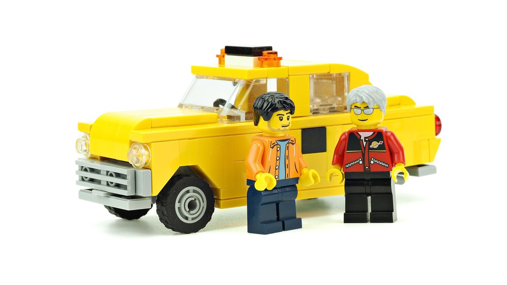 LEGO MOC Old Taxi Cab by De_Marco | Rebrickable - Build with LEGO