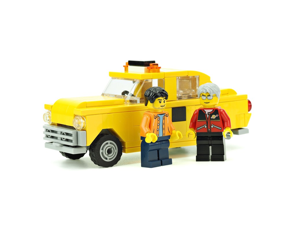 LEGO MOC Old Taxi Cab by De_Marco | Rebrickable - Build with LEGO
