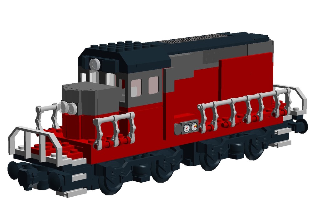 LEGO MOC 4 axle road switcher by MGDawson | Rebrickable - Build with LEGO