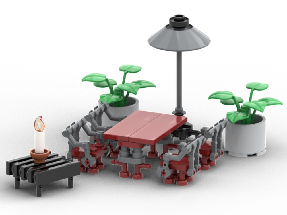 LEGO MOC garden furniture by MadonnA | Rebrickable - Build with LEGO