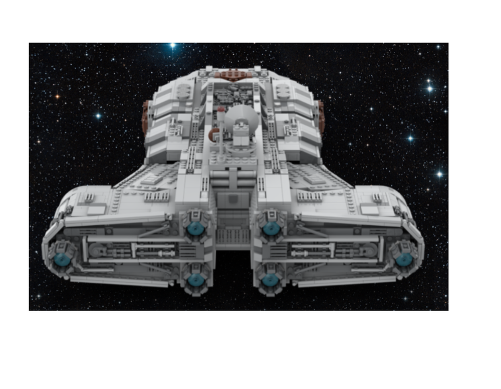 LEGO MOC Rebel JT-731 Broadhorn Transport by Sir BuildsALot ...