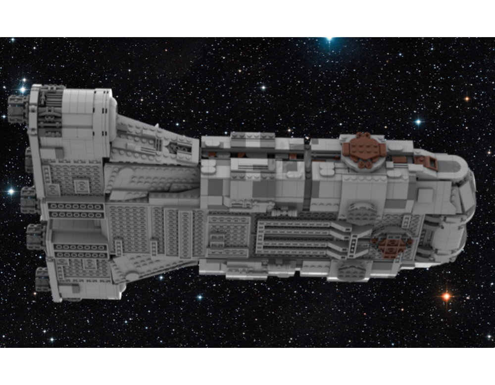 Lego Moc Rokens Rebel Transport From Obi Wan Kenobi By Sir Buildsalot