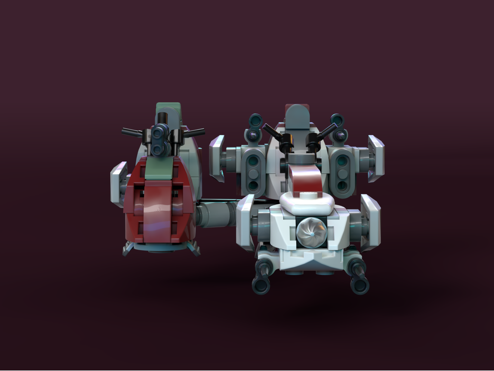 LEGO MOC Star Wars - BARC Speeder with Sidecar by grab_a_beer_and_build ...