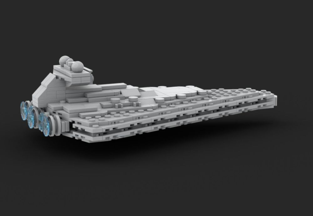 LEGO MOC Mini Imperial Star Destroyer by Alcestis | Rebrickable - Build ...