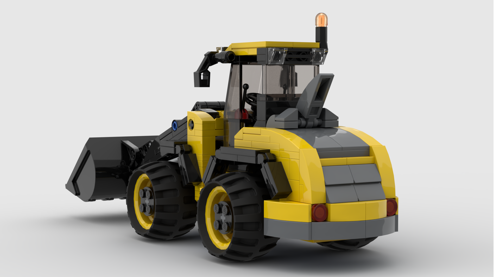 LEGO MOC Wheel Loader - Minifigure Scale by Lasadi | Rebrickable ...