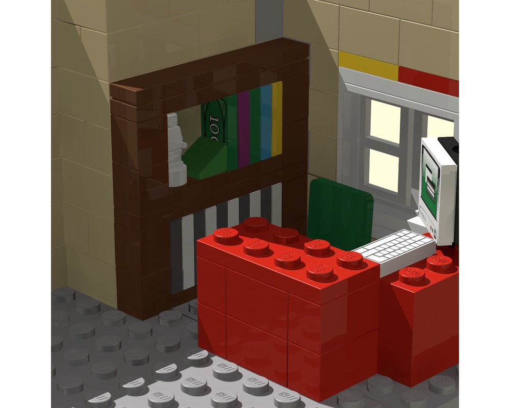 Lego Moc School By Basti2 Rebrickable Build With Lego