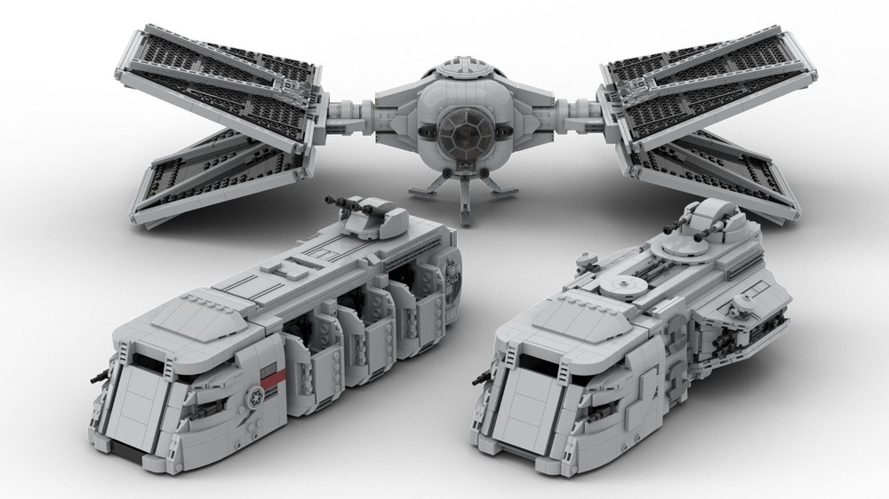LEGO MOC SW Mandalorian BUNDLE Imperial Troop transport,Trexler ...