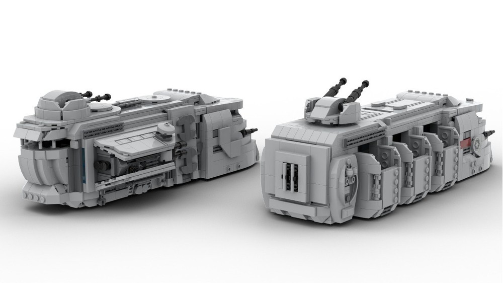 LEGO MOC SW Mandalorian BUNDLE Imperial Troop transport,Trexler ...