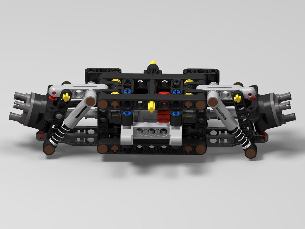LEGO MOC Negative Camber Car front chassis (FWD) by twooosim ...