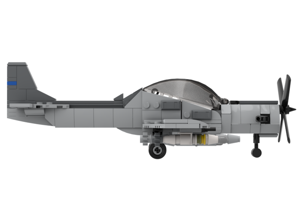 LEGO MOC A-29 Super Tucano by Somerslego | Rebrickable - Build with LEGO