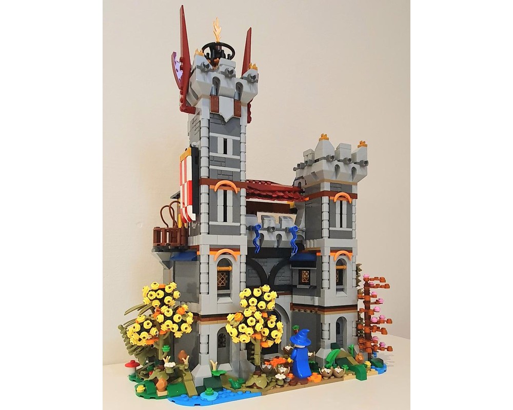 LEGO MOC Sorcerer's Stronghold by Gr33tje13 | Rebrickable - Build with LEGO
