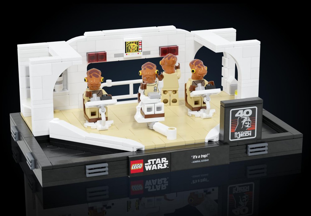 LEGO MOC Home One Bridge Diorama by Lilium Brick Yards | Rebrickable ...