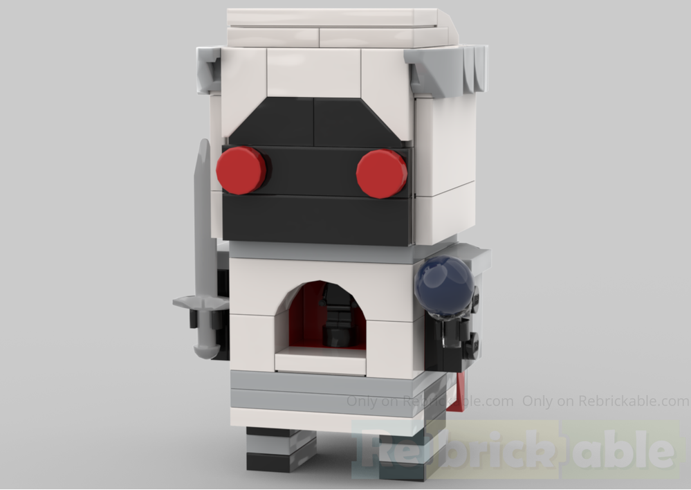 LEGO MOC Caesar BrickHead - Persona 3 by GoldengamerLego | Rebrickable ...