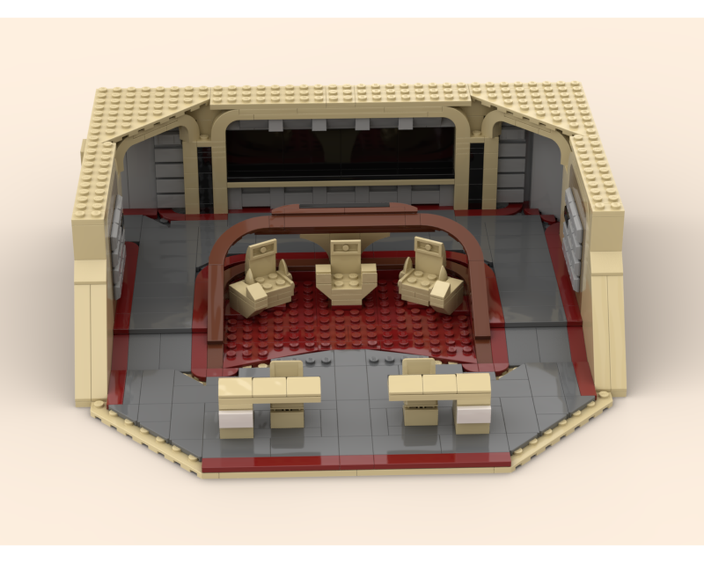 LEGO MOC Star Trek: The Next Generation Bridge Diorama by ...