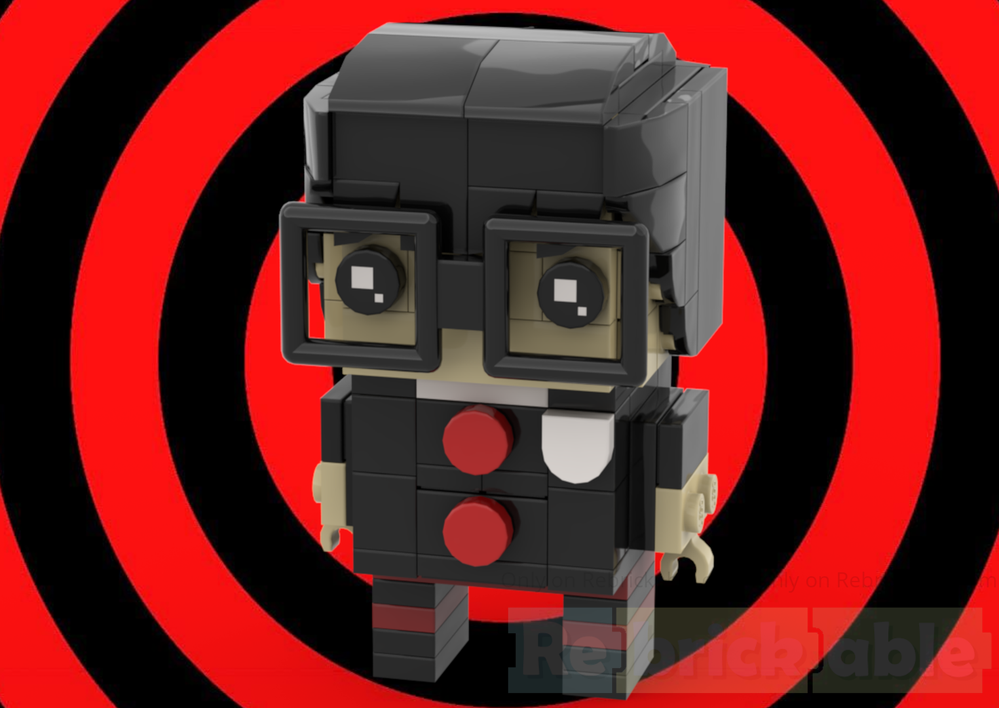 LEGO MOC Persona 5 protagonist BrickHead by goldengamer72 | Rebrickable ...