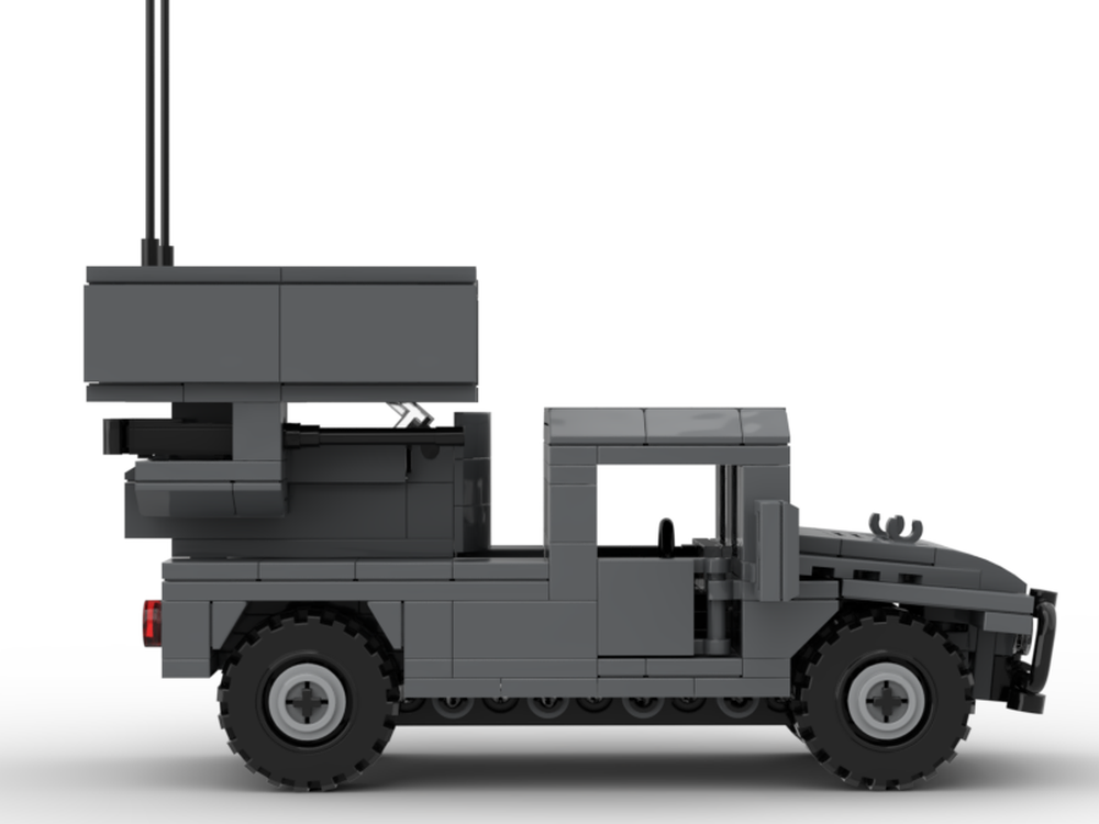Lego Moc Hmmwv Antwq Avenger By Gunsofbrickston Rebrickable Build