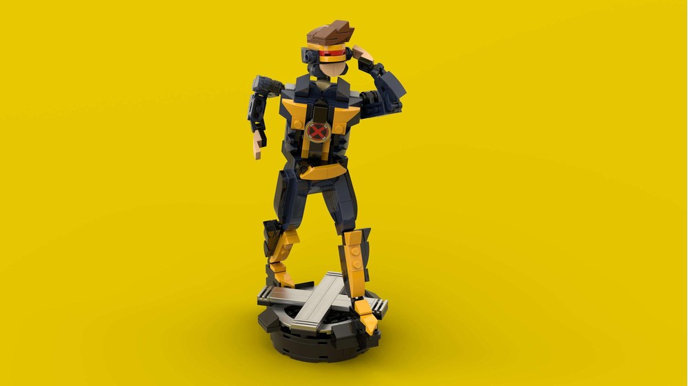 Lego Moc X Men Cyclops By Blockhead72 Rebrickable Build With Lego