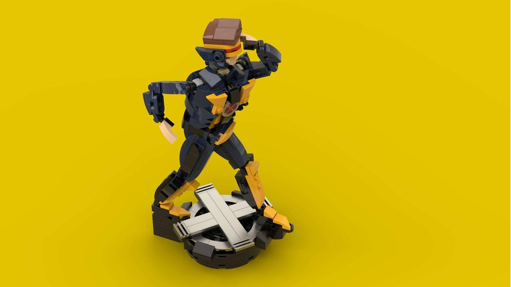 Lego Moc X Men Cyclops By Blockhead72 Rebrickable Build With Lego