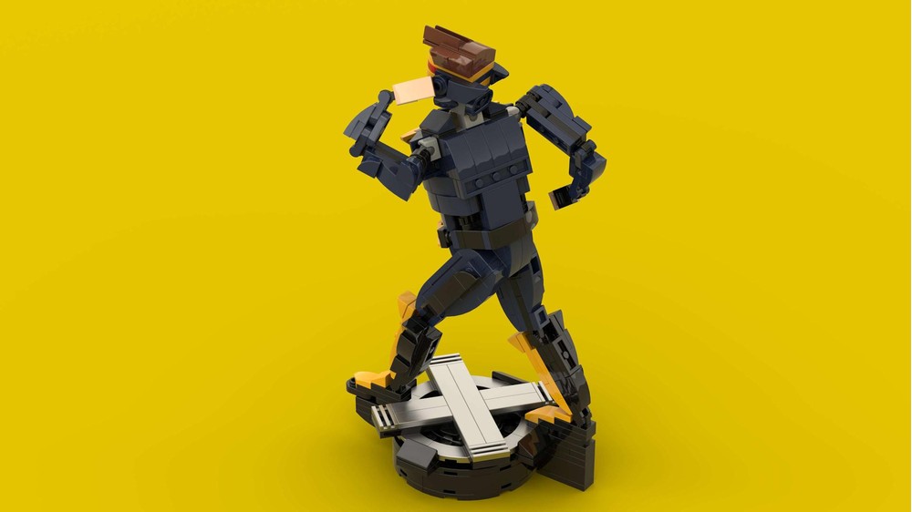 Lego Moc X Men Cyclops By Blockhead72 Rebrickable Build With Lego