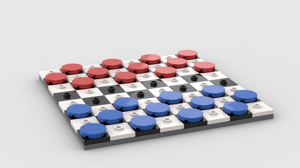 LEGO MOC 40174 checkers by Duesenjaeger91 | Rebrickable - Build with LEGO