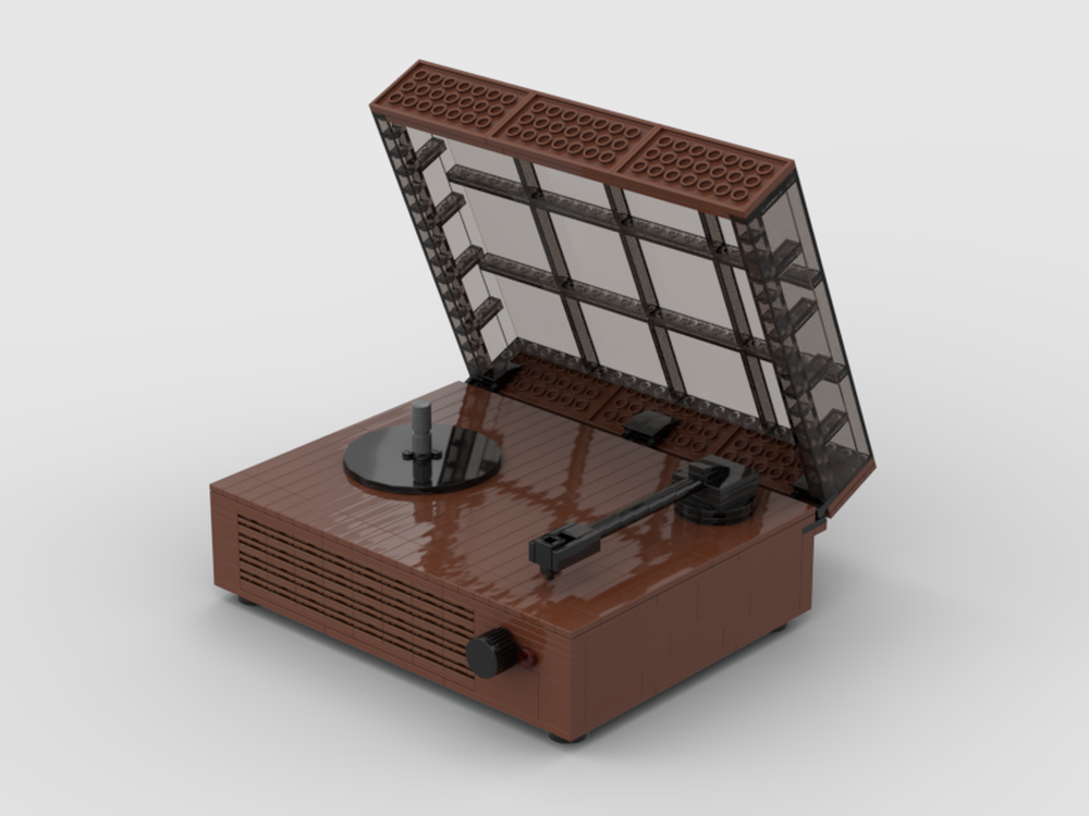 LEGO MOC Vinyl Player by The__MOC__dude | Rebrickable - Build with LEGO