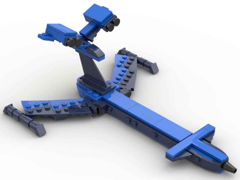 LEGO MOC Air Terrainean Supersonic Aircraft by AOBrick34 | Rebrickable ...