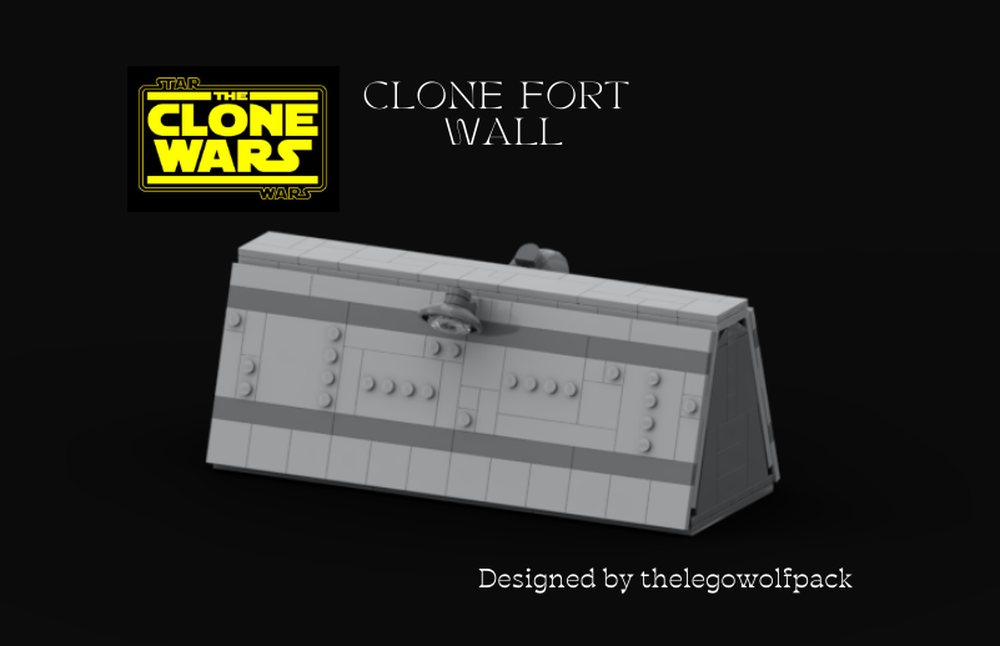 LEGO MOC Clone fort WALL by thelegowolfpack | Rebrickable - Build with LEGO