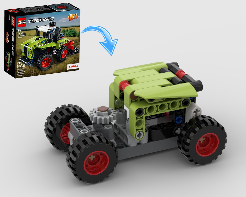 LEGO MOC Small Jeep 42102 Alternative. by AlexGam | Rebrickable - Build ...