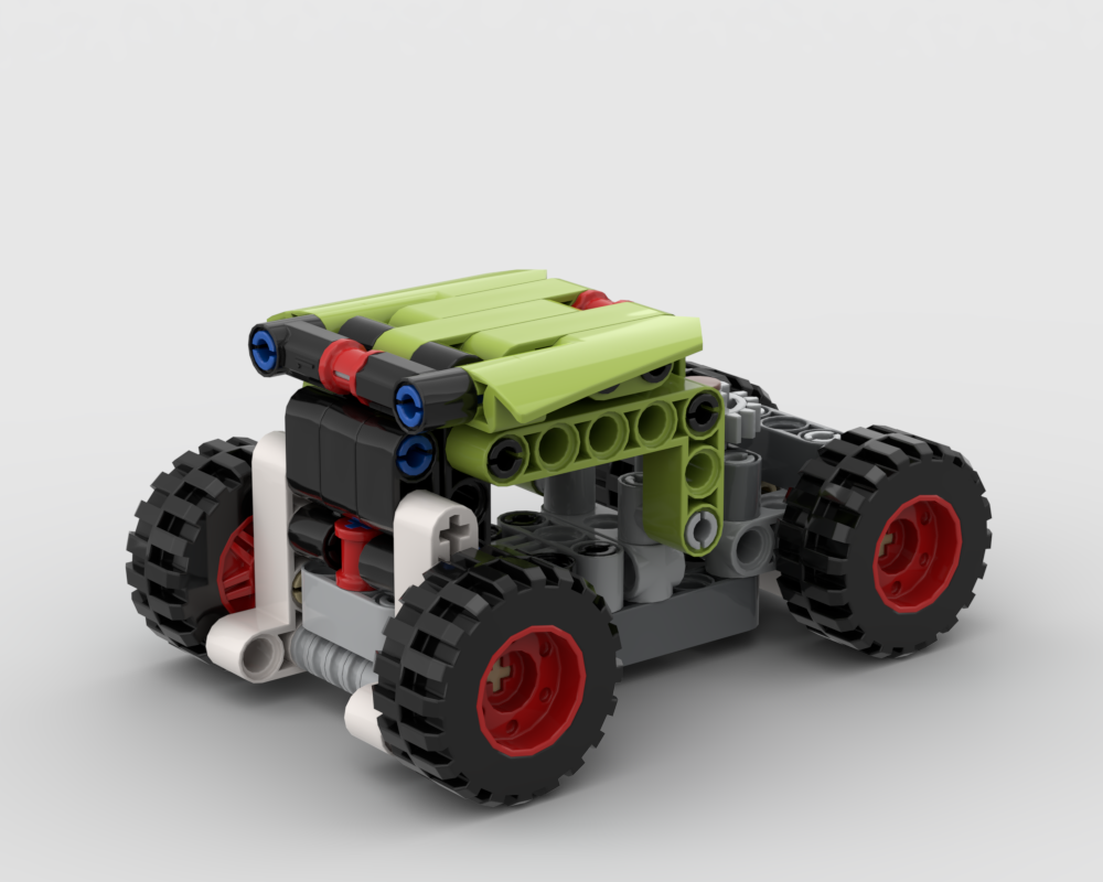 LEGO MOC Small Jeep 42102 Alternative. by AlexGam | Rebrickable - Build ...