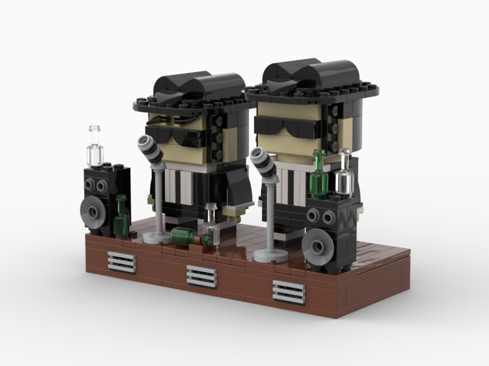 LEGO MOC Blues Brothers by Double_U_Bricks | Rebrickable - Build with LEGO