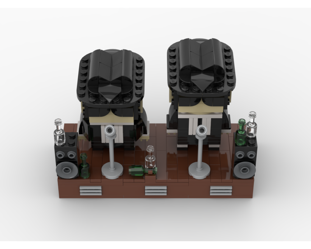 Lego Moc Blues Brothers By Doubleubricks Rebrickable Build With Lego