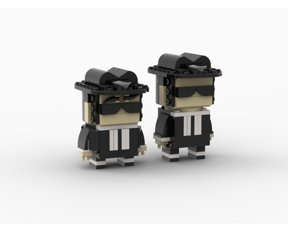 Lego Moc Blues Brothers By Doubleubricks Rebrickable Build With Lego