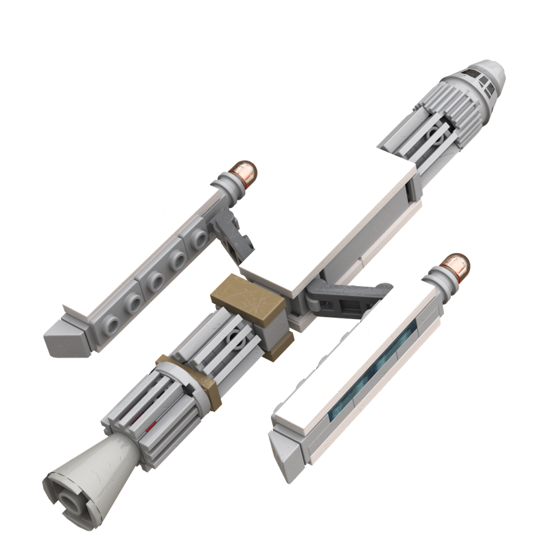 LEGO MOC Phoenix Rocket by hyphencubed | Rebrickable - Build with LEGO