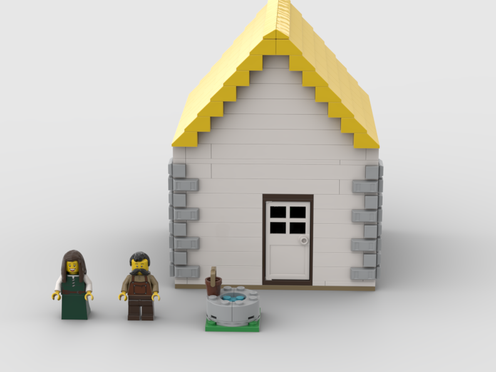 LEGO MOC Cozy cottage by bloooop | Rebrickable - Build with LEGO