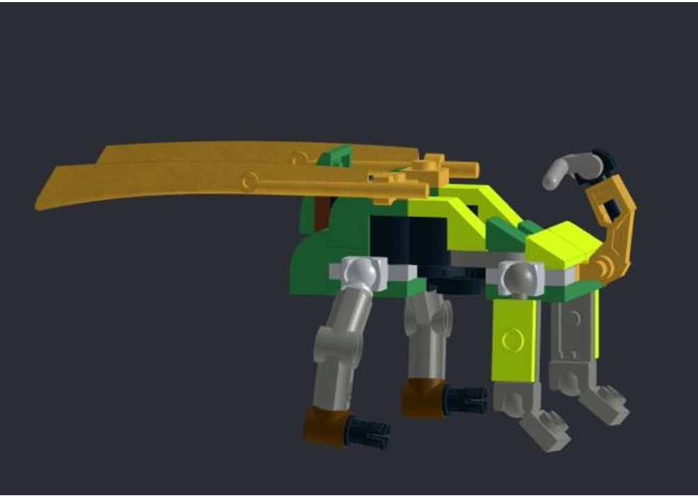 LEGO MOC 30593-1 Alternative build: Lloyd walker by Space_Steave ...