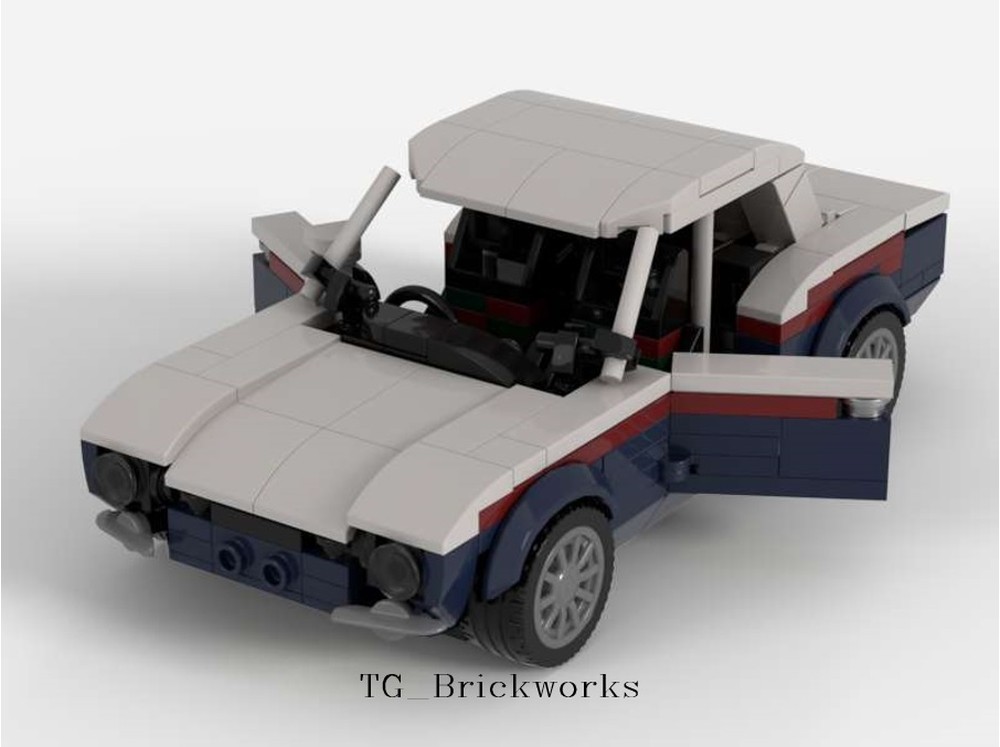 Lego Moc Ford Escort Mk1 By Tgbrickworks Rebrickable Build With Lego