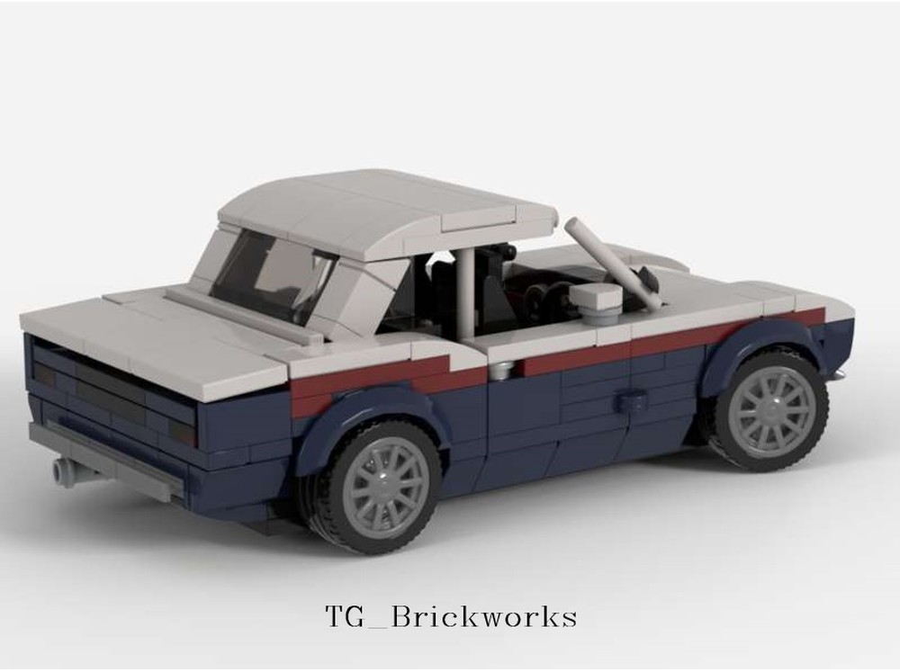 Lego Moc Ford Escort Mk1 By Tgbrickworks Rebrickable Build With Lego