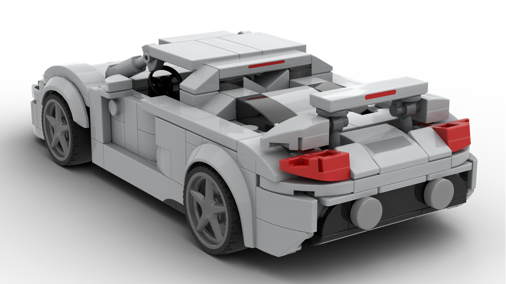 Lego Moc Updated Inspired By Porsche Carrera Gt By Jutomaew