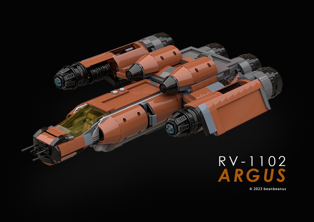 LEGO MOC RV-1102 "Argus" by beanbeanus | Rebrickable - Build with LEGO