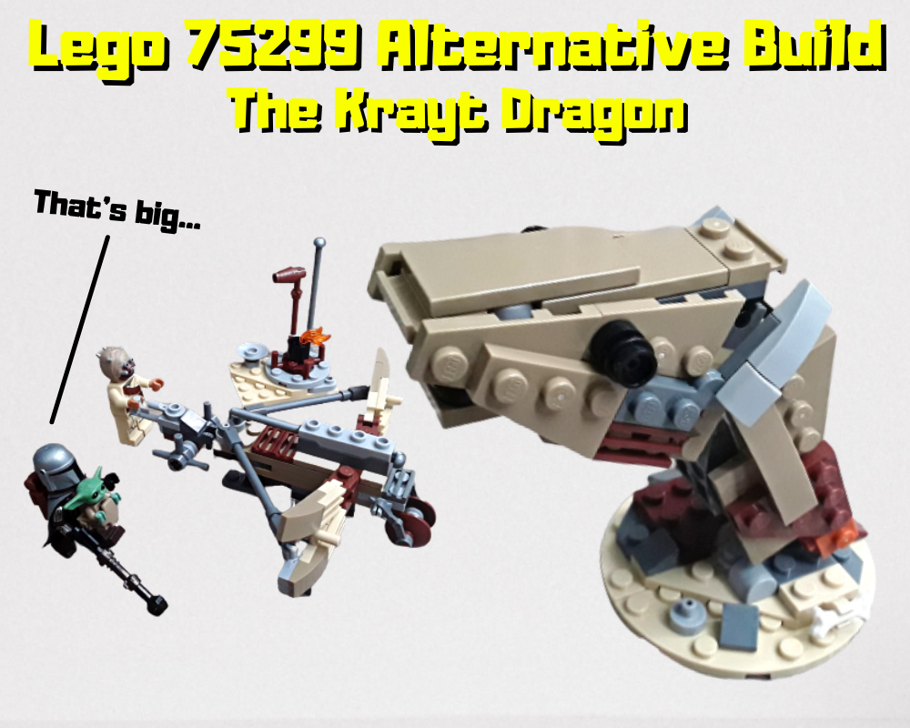 LEGO MOC The Krayt Dragon by Noob Builds Lego | Rebrickable - Build ...