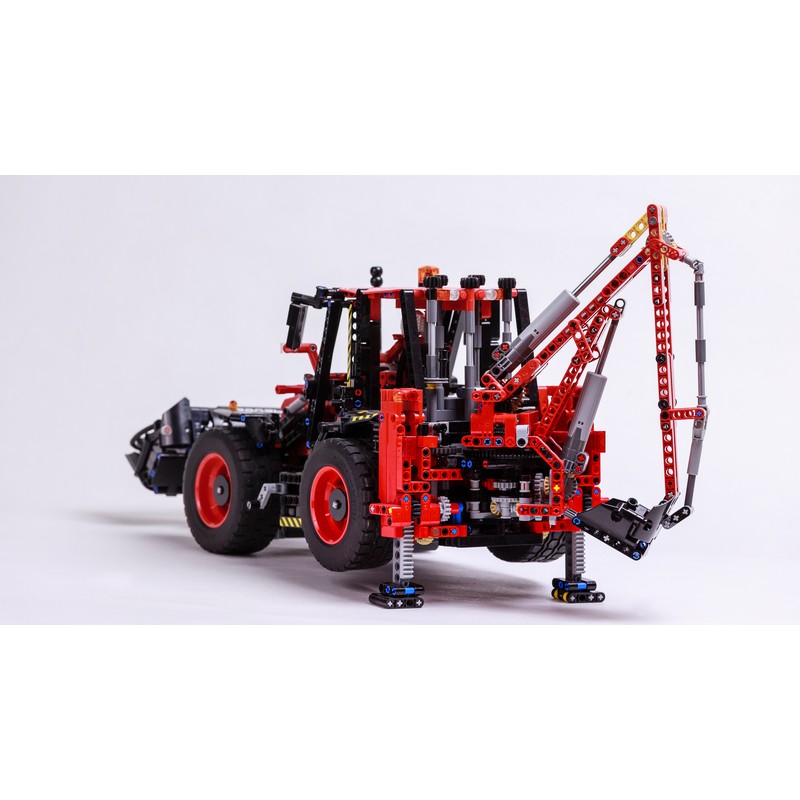 LEGO MOC Backhoe Loader (42082 Rough Terrain Crane c-model) by klimax ...