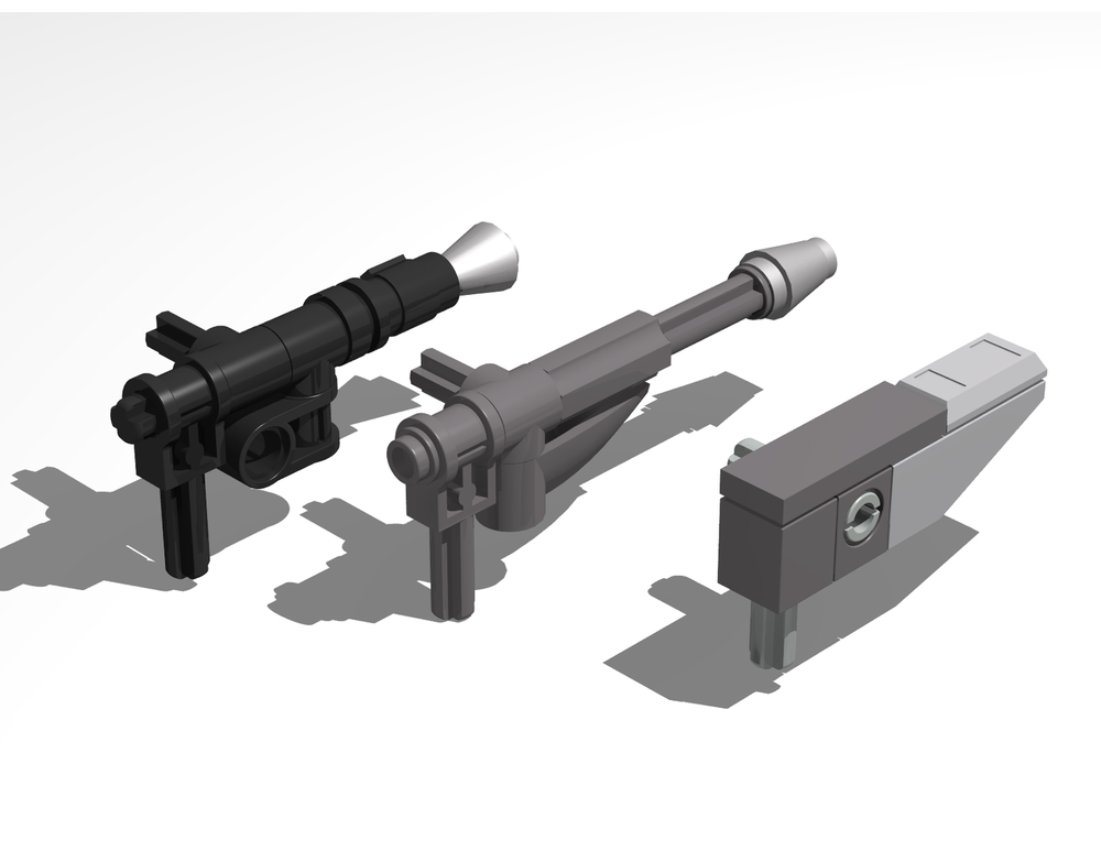 LEGO MOC Technic Mandalorian Blasters by KennoMonkey | Rebrickable ...